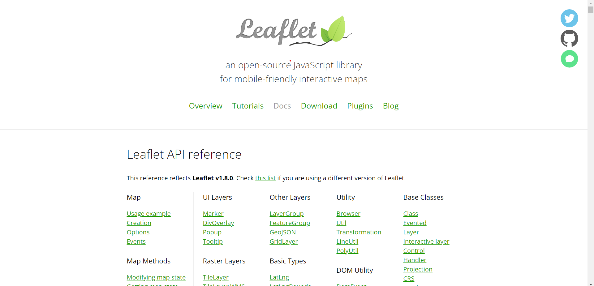 Addition of a search-bar in the "Docs" · Issue #8417 · Leaflet/Leaflet · GitHub
