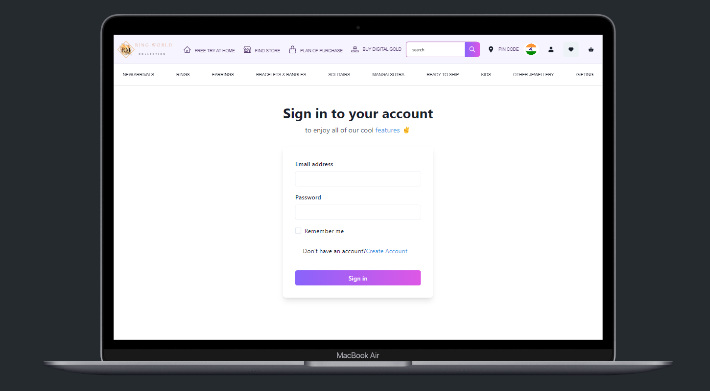 GitHub - Dhiman-22/Caratlane-Clone: Ring World is ECommerce Website & is a clone of CaratLane ...