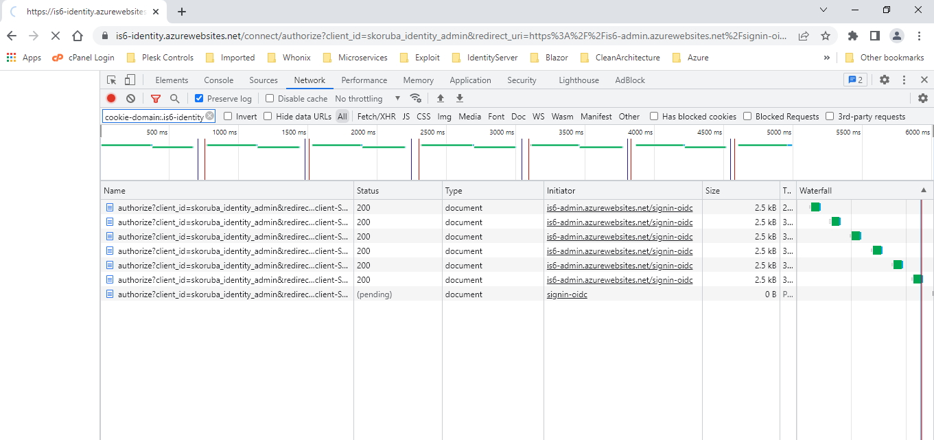 IdentityServer4.Admin Deployed on Azure App Service Keep Calling /signin-oidc · Issue #983 ...