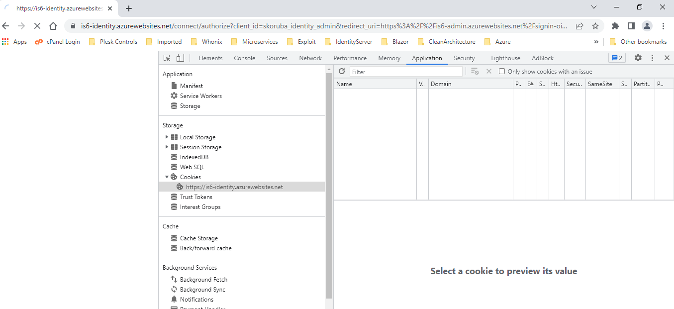 IdentityServer4.Admin Deployed on Azure App Service Keep Calling /signin-oidc · Issue #983 ...