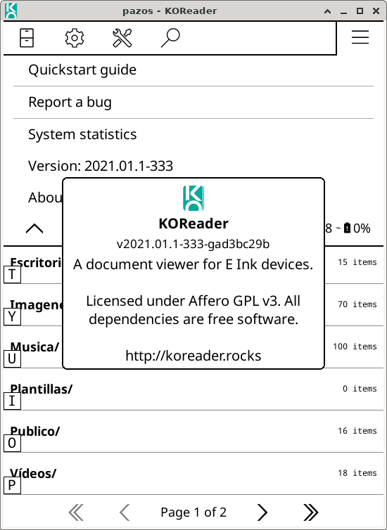 RFC: simplify about screen · Issue #7743 · koreader/koreader · GitHub