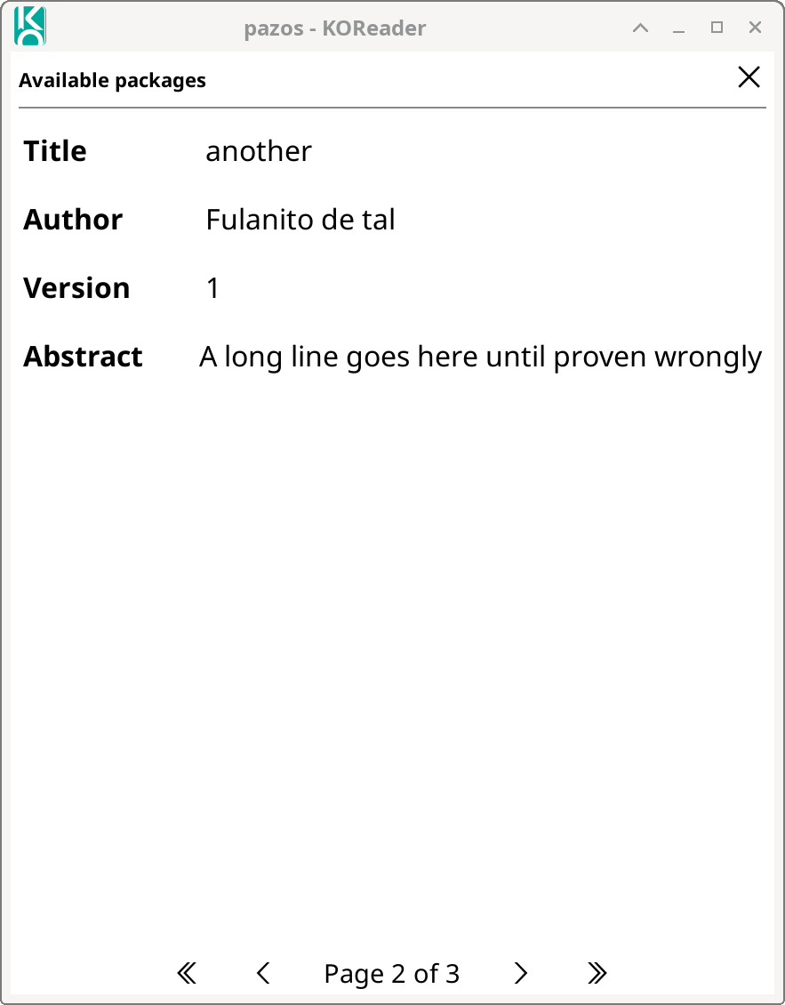 RFC: UI for a package manager · Issue #11001 · koreader/koreader · GitHub
