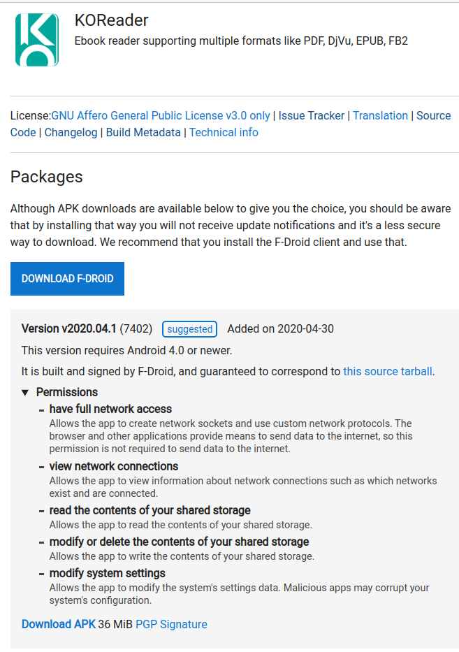 Publish Koreader for Android · Issue #2040 · koreader/koreader · GitHub