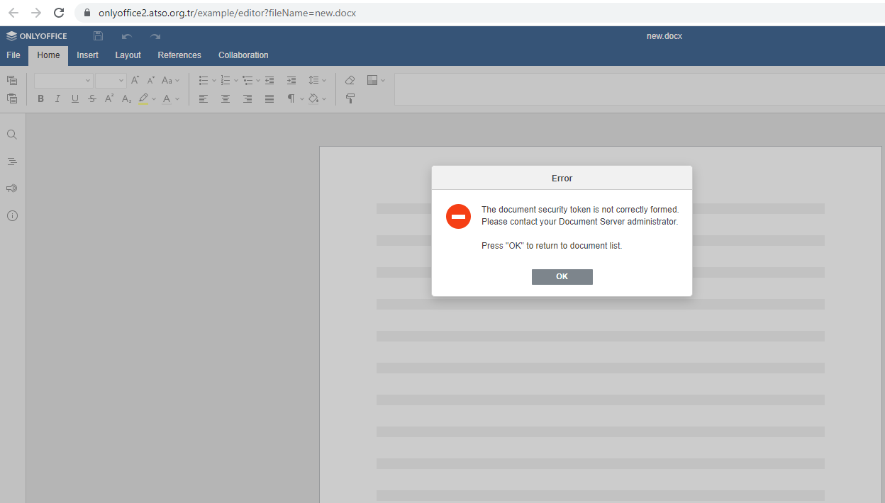 cannot edit word files after entering jwt token · Issue #1578 · ONLYOFFICE/DocumentServer · GitHub