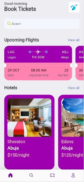 GitHub - JesseZeph/Flight-ticket-app: A flutter project
