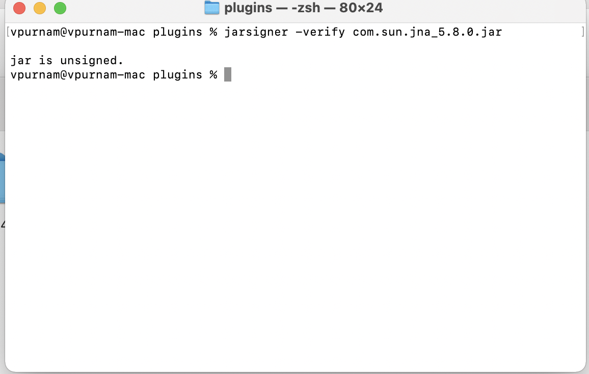 Notarization operation failed as libjnidispatch.jnilib is not signed ...