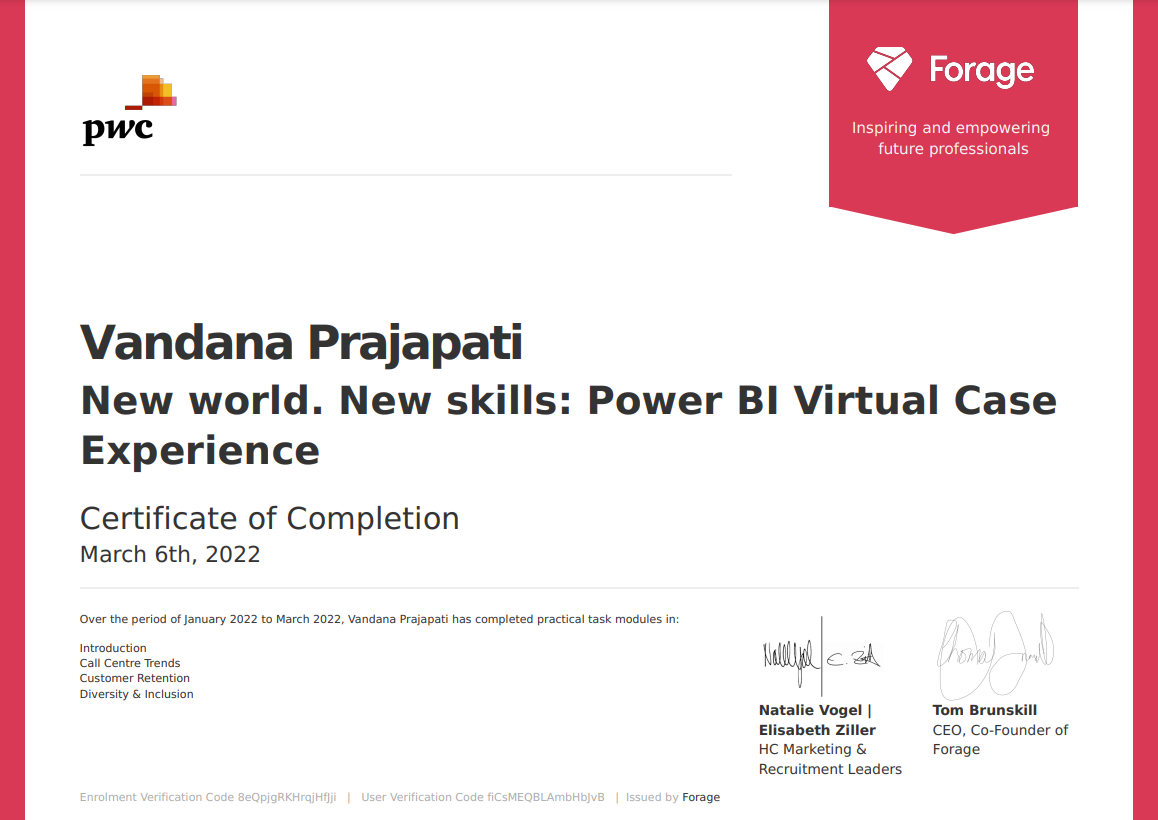 Github Vandana08prajapati Powerbi Virtual Case Experience Pwc This Repository Consist Of My