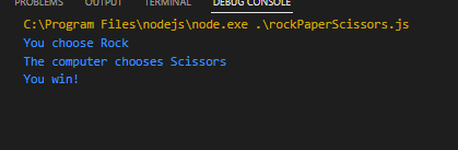 GitHub - BorislavaHr/RockPaperScissorsByBorislavaHr: This is a console game project, part of my ...