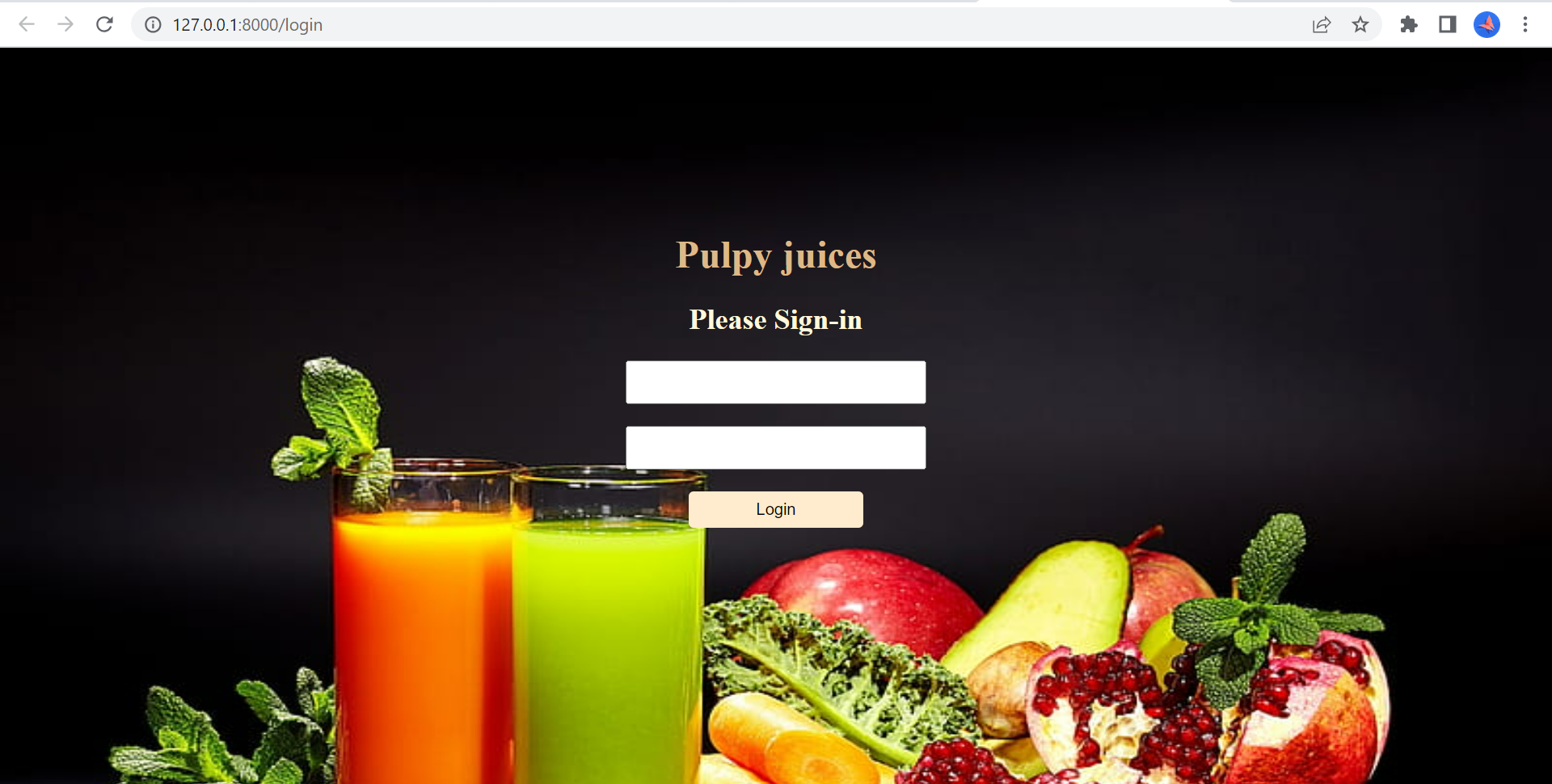 GitHub - Priya-1543/Pulpy-Juices