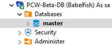 BabelFish Connection Driver only displays master database · Issue #16325 · dbeaver/dbeaver · GitHub