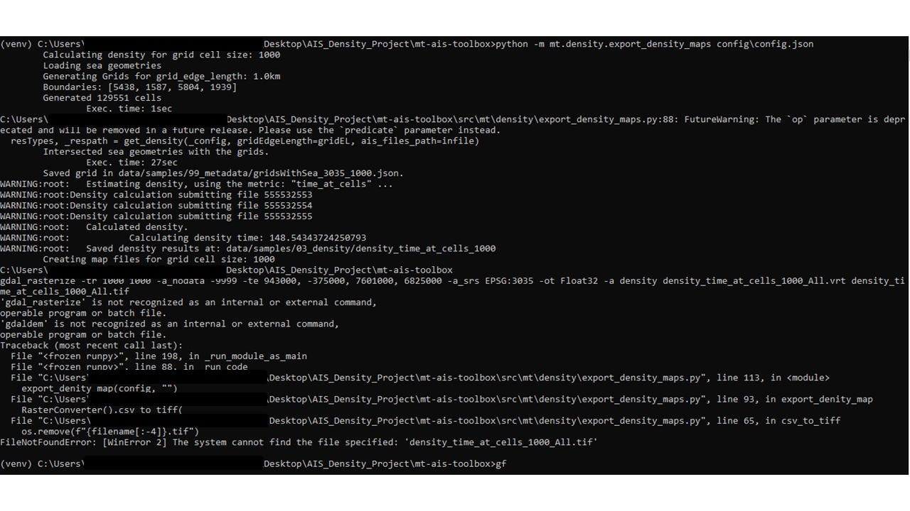 Windows 10: pygeos wheel build error · Issue #3 · marinetraffic/mt-ais ...