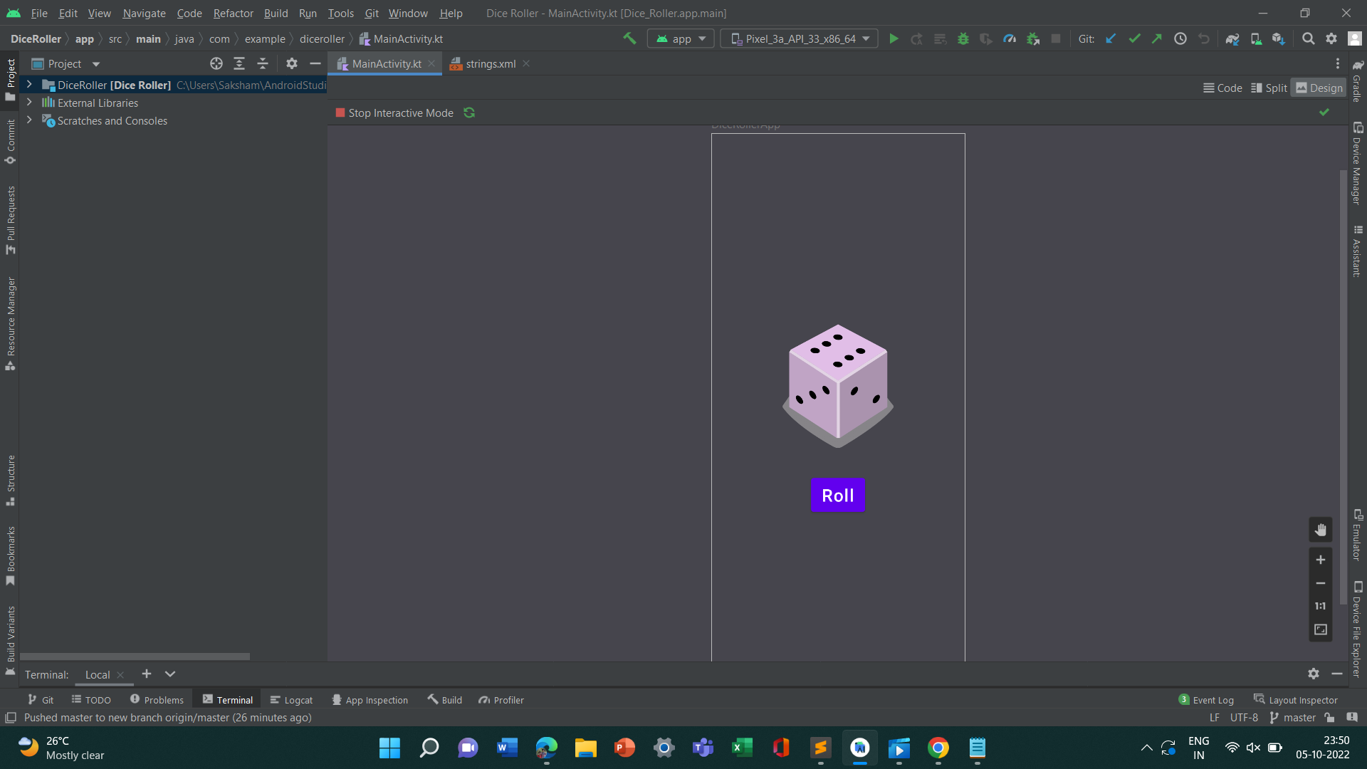 GitHub - SakshamGulati2011/-DICE-ROLLER