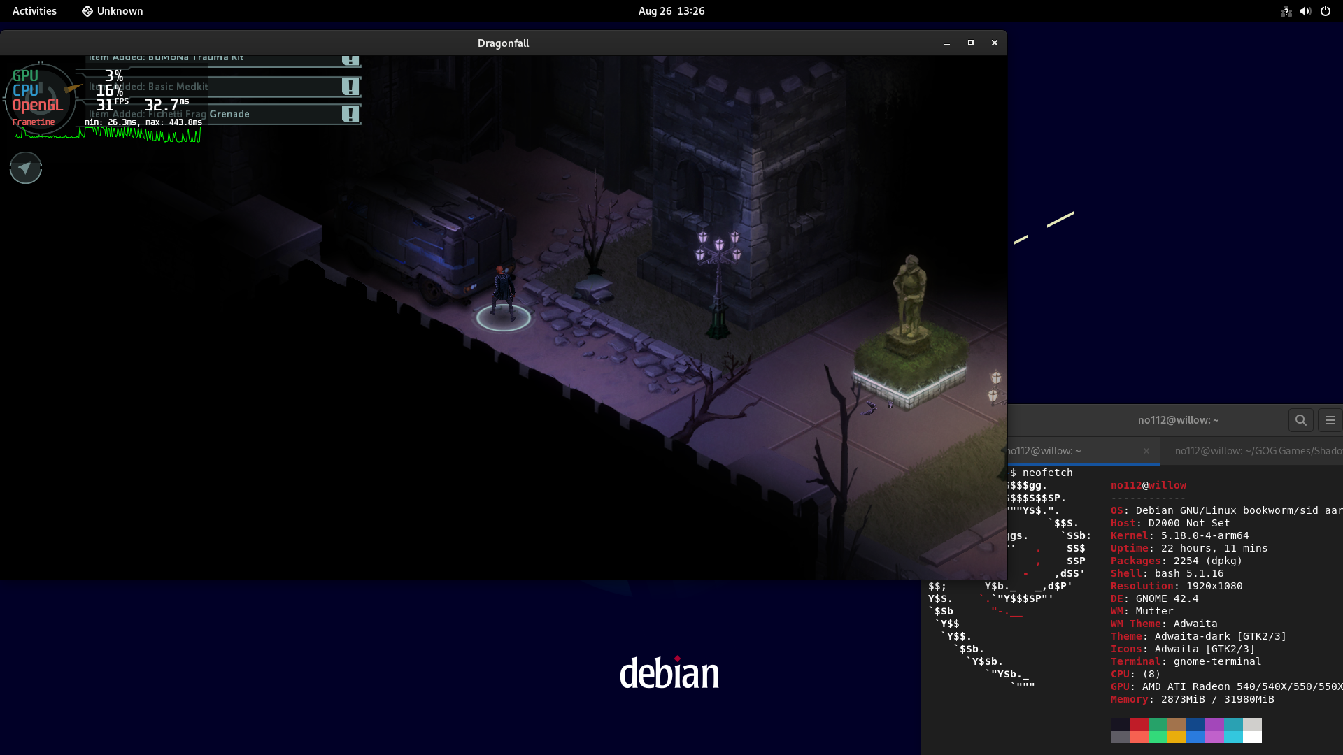 Shadowrun: Dragonfall Directors Cut (Native) · Issue #187 · ptitSeb/box86-compatibility-list ...