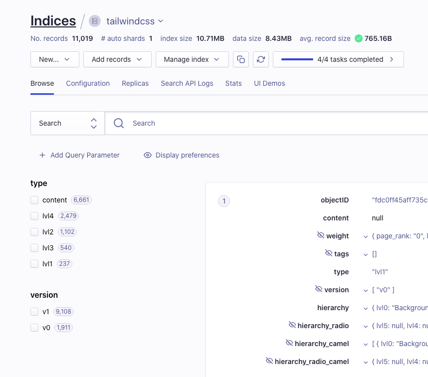 Doesn't work with v0 documentation · Issue #3 · clnt/alfred-tailwindcss-docs · GitHub