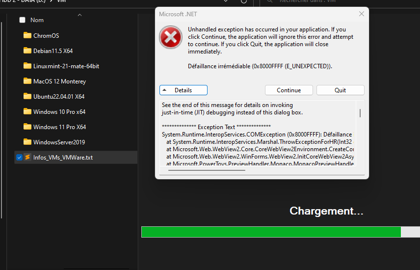 Occasional Crash Report By · Issue 23409 · Microsoftpowertoys · Github