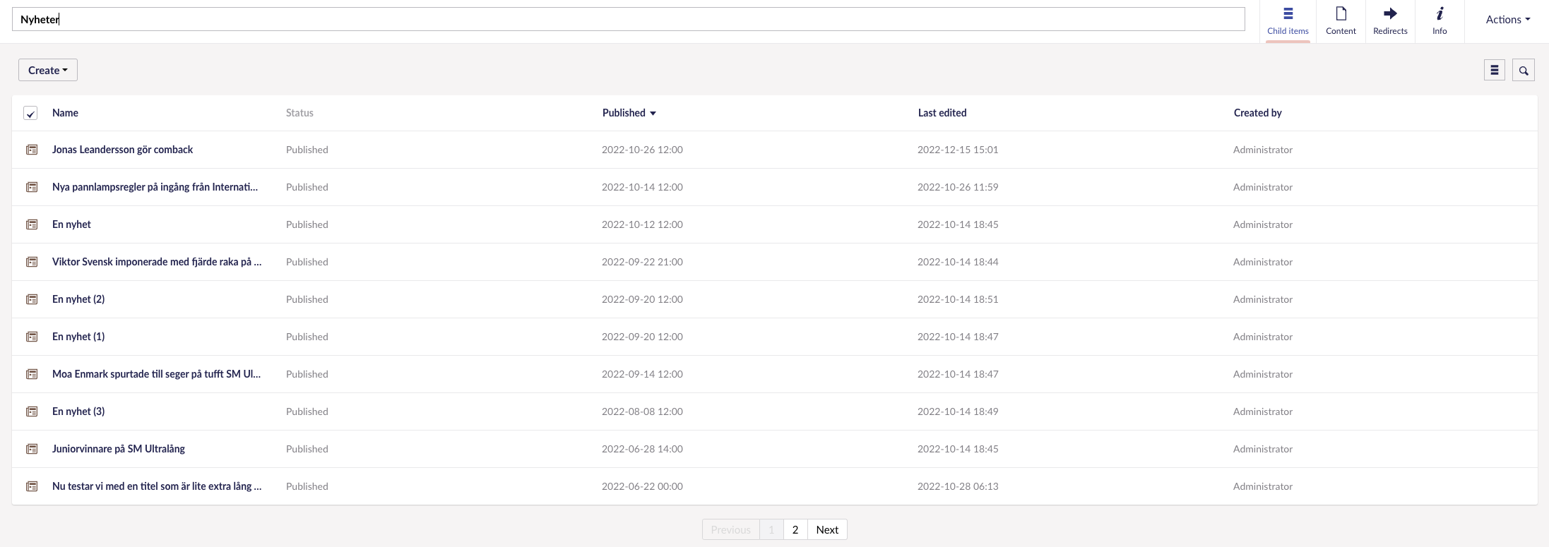 Mini-list view sort order and direction · Issue #13609 · umbraco/Umbraco-CMS · GitHub