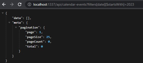 REST API - Timestamp format and filtering issue · Issue #16034 · strapi/strapi · GitHub