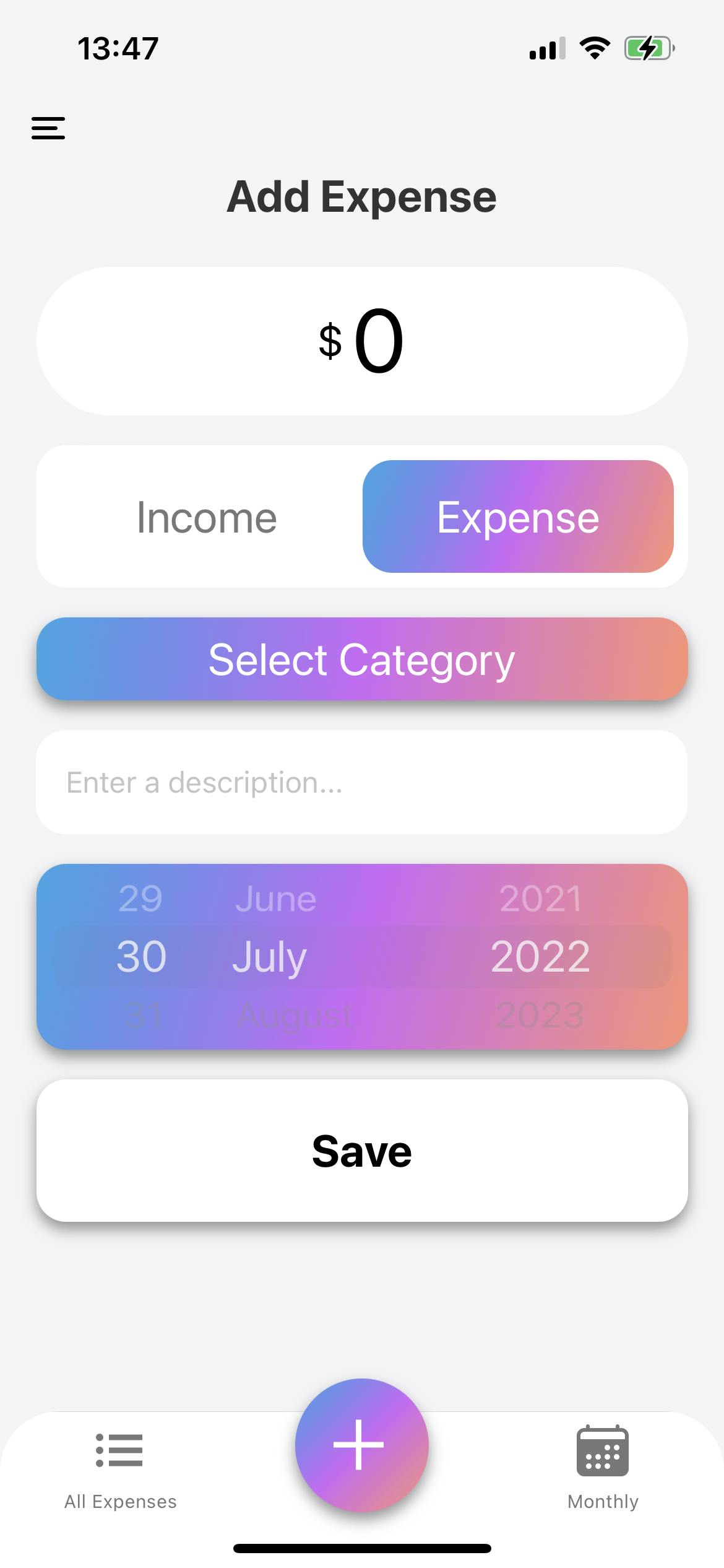 GitHub - idanCohenDev/expenseTracker: expense tracking application