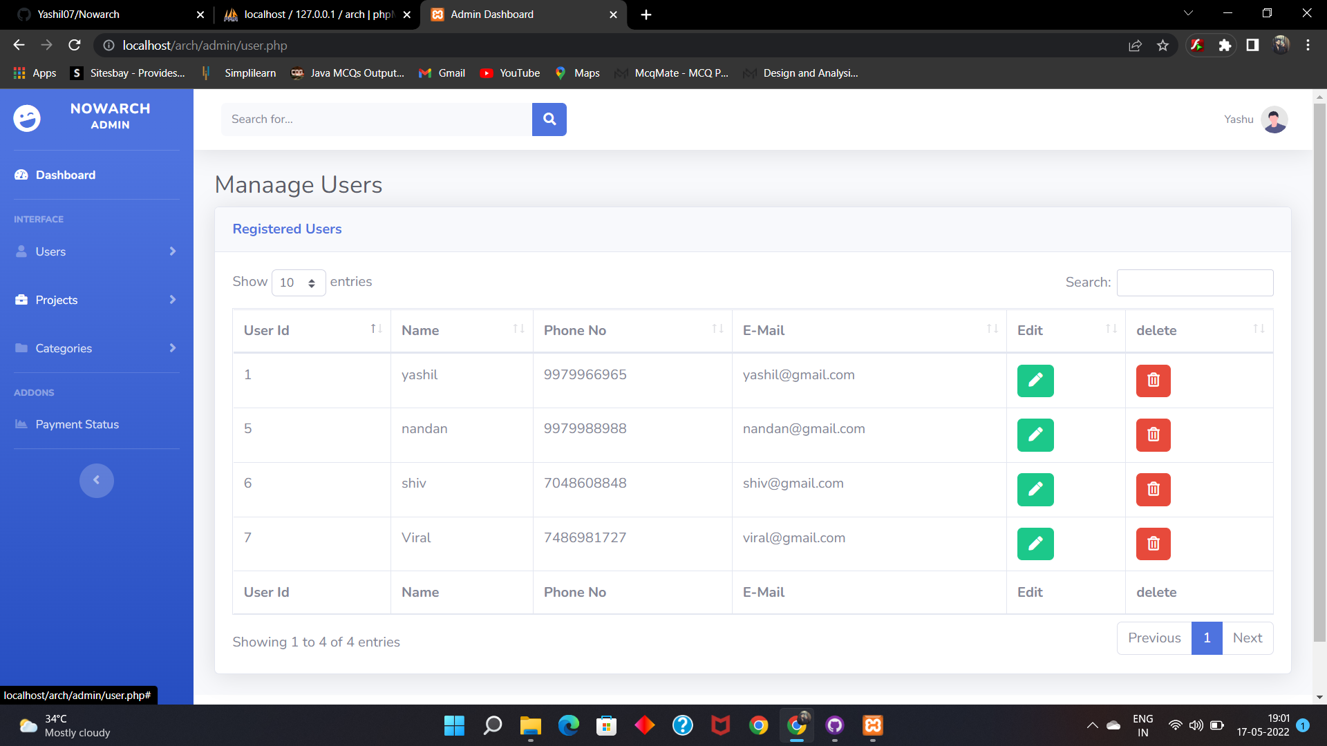 GitHub - ViralJariwala/Nowarch: NOWARCH is a Website for designing your Office, Home, FarmHouse ...