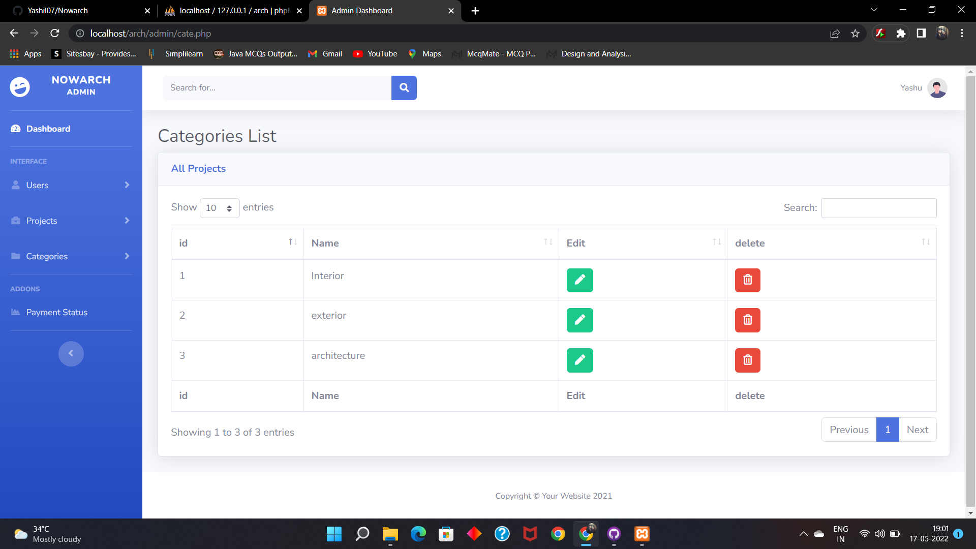 GitHub - ViralJariwala/Nowarch: NOWARCH is a Website for designing your Office, Home, FarmHouse ...