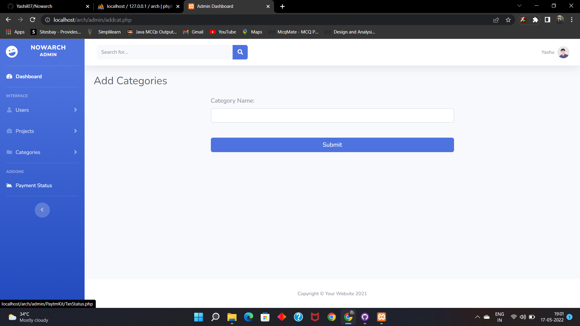 GitHub - ViralJariwala/Nowarch: NOWARCH is a Website for designing your Office, Home, FarmHouse ...