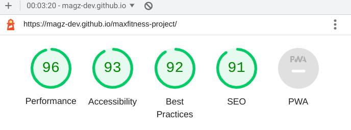GitHub - magz-dev/maxfitness-project: Milestone Project 1