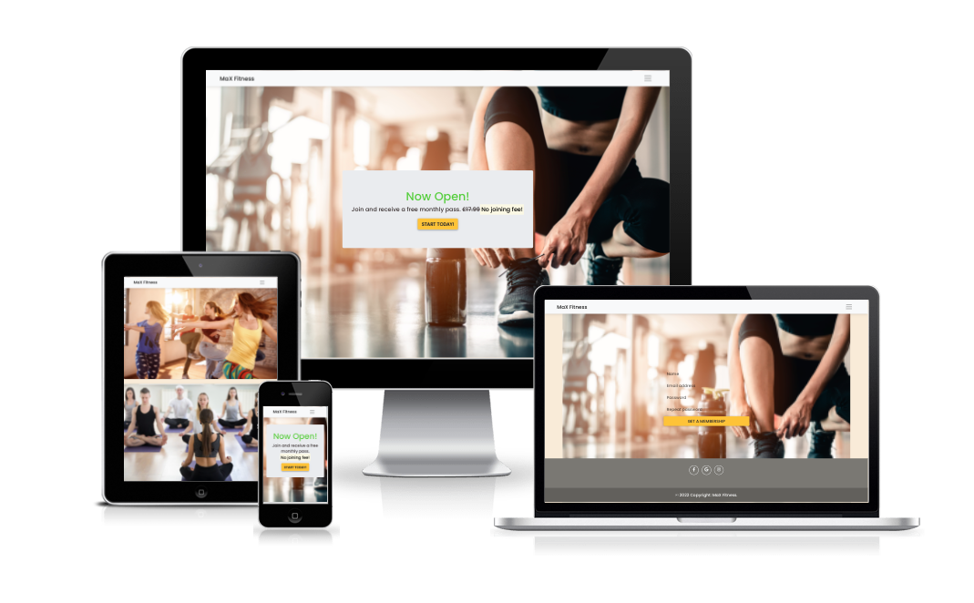 GitHub - magz-dev/maxfitness-project: Milestone Project 1