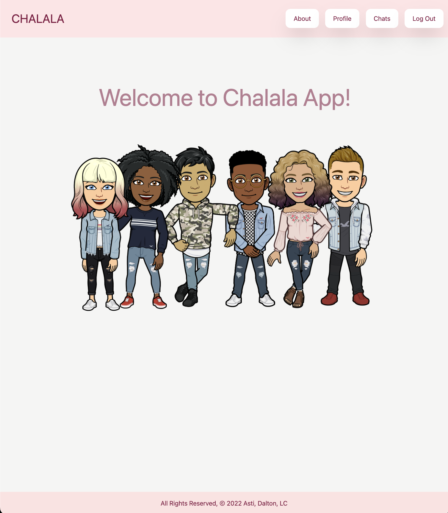 GitHub - AnastasiiaAsti/chalala: Connect with people from around the world who share your ...