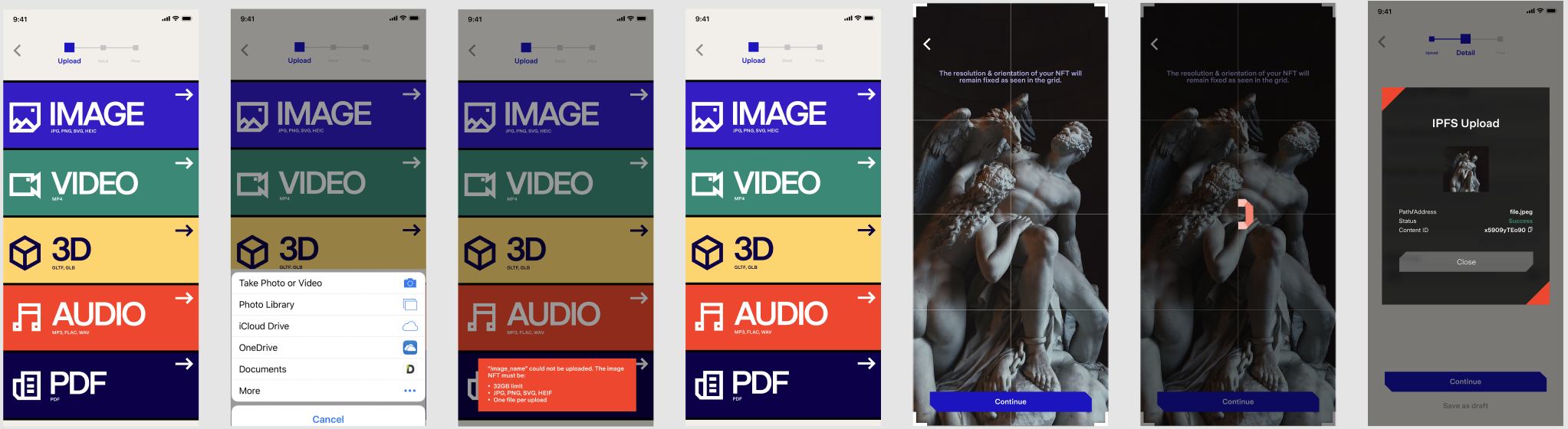 2.) Upload (new audio icon) · Issue #1395 · Pylons-tech/pylons · GitHub