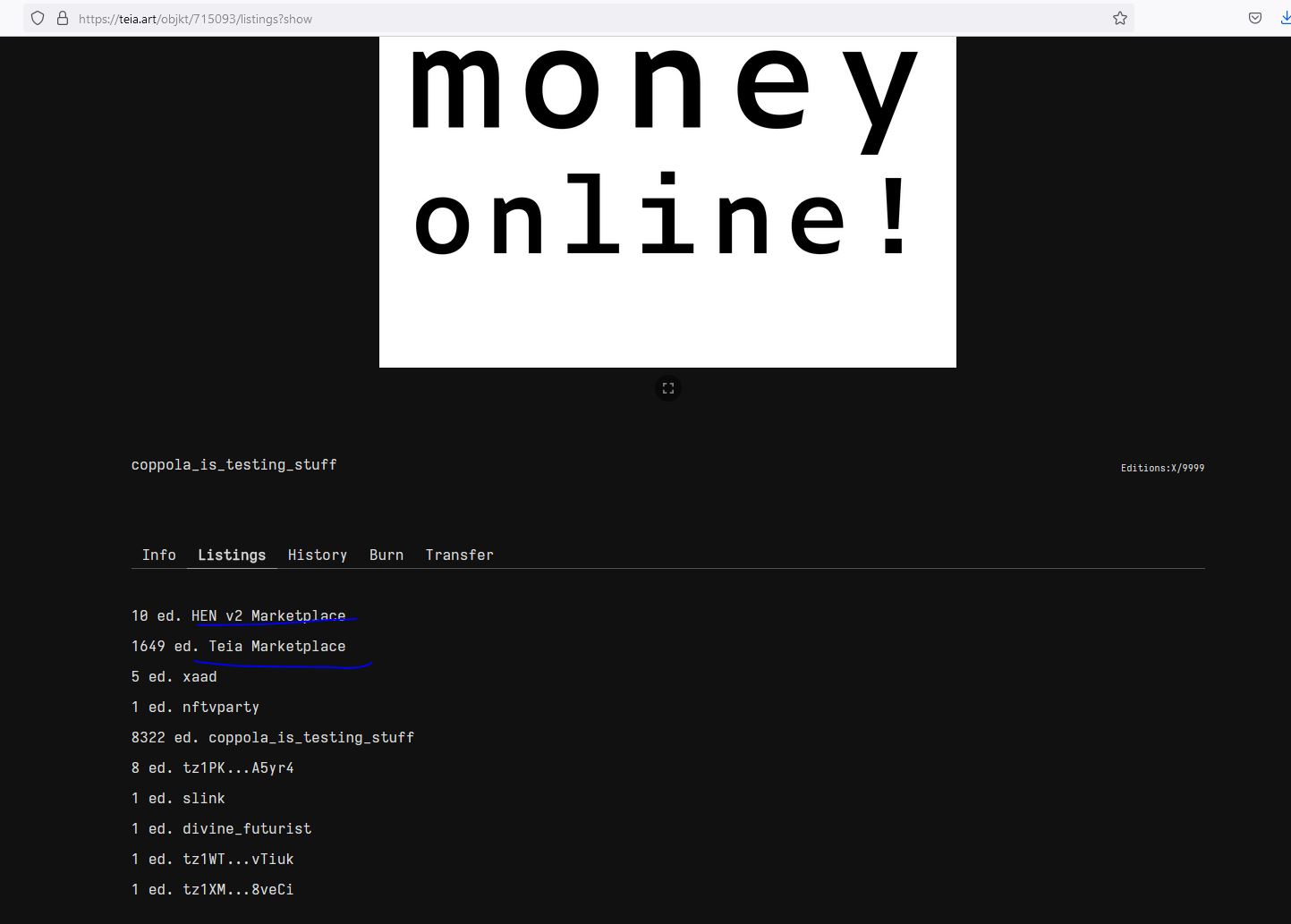[bug] Its not possible to cancel/burn Tokens if your account is restricted · Issue #275 · teia ...