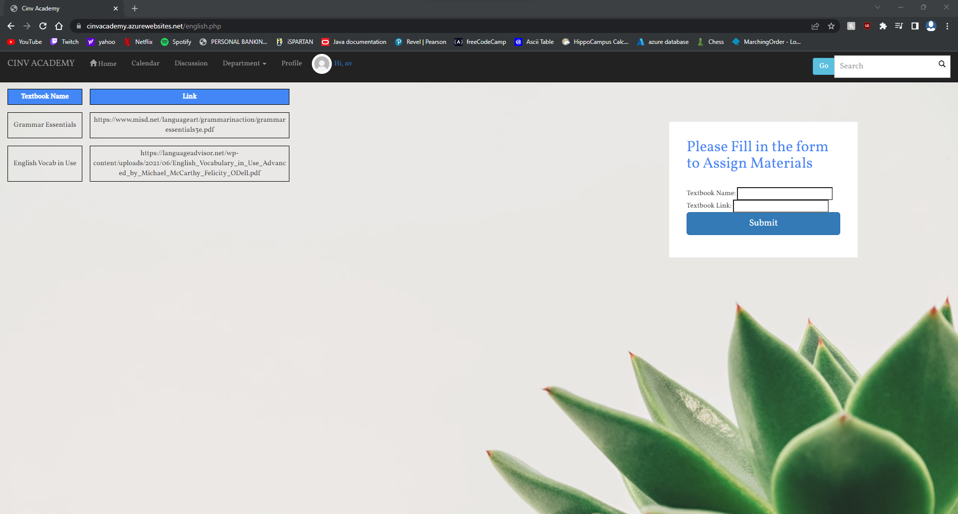 GitHub - CINV-Project/CINV-Academy: CINV Academy is an Educational open source web application ...