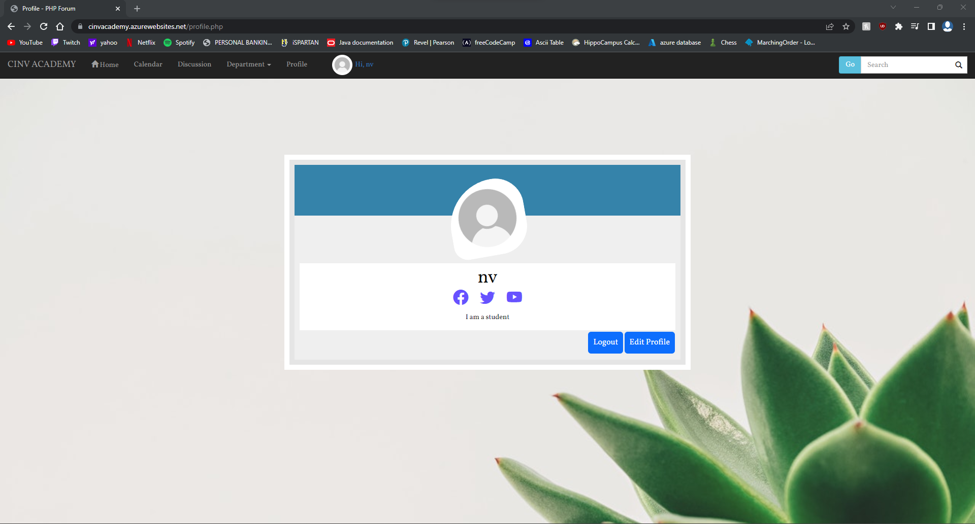 GitHub - CINV-Project/CINV-Academy: CINV Academy is an Educational open source web application ...