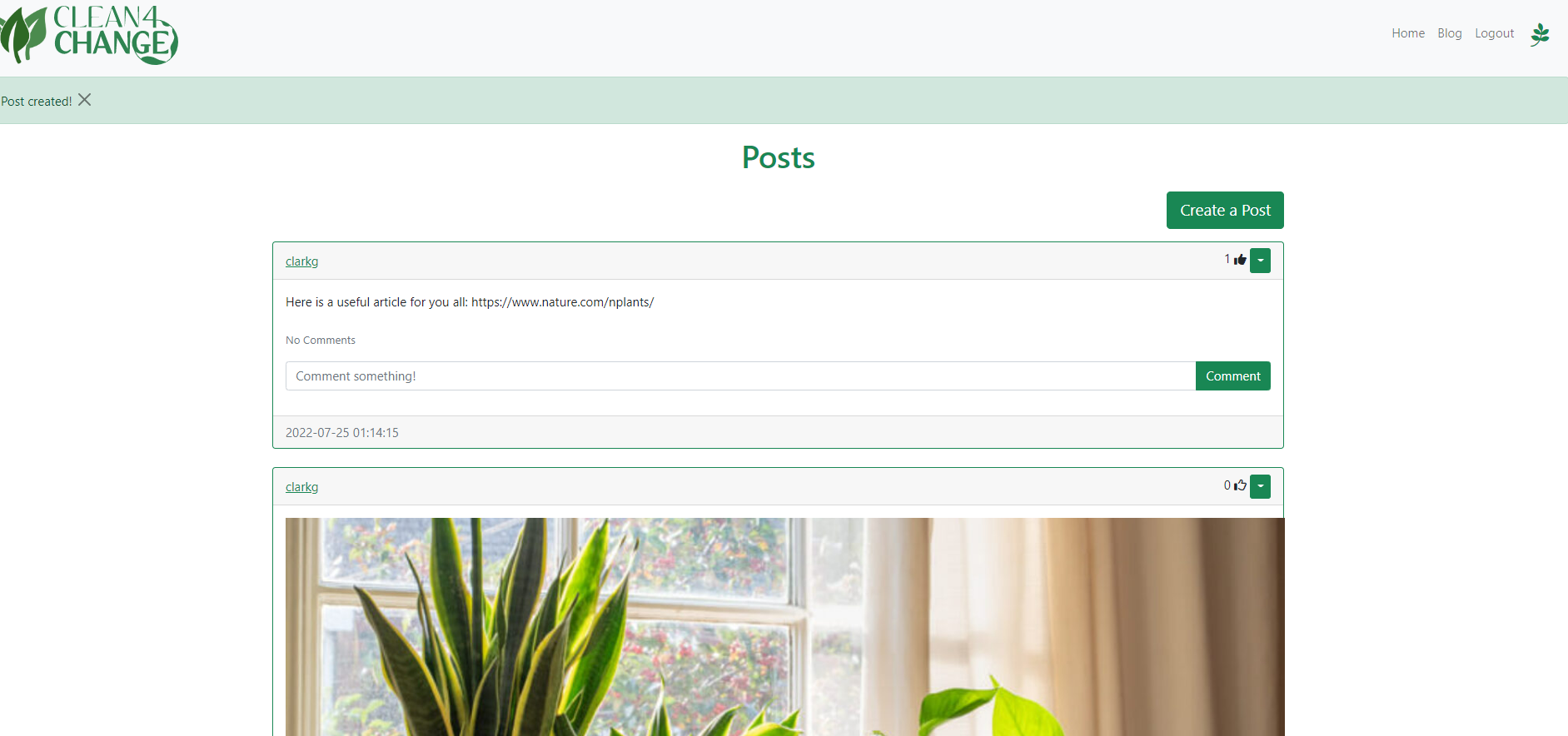 GitHub - Boorclark/Blog4Change