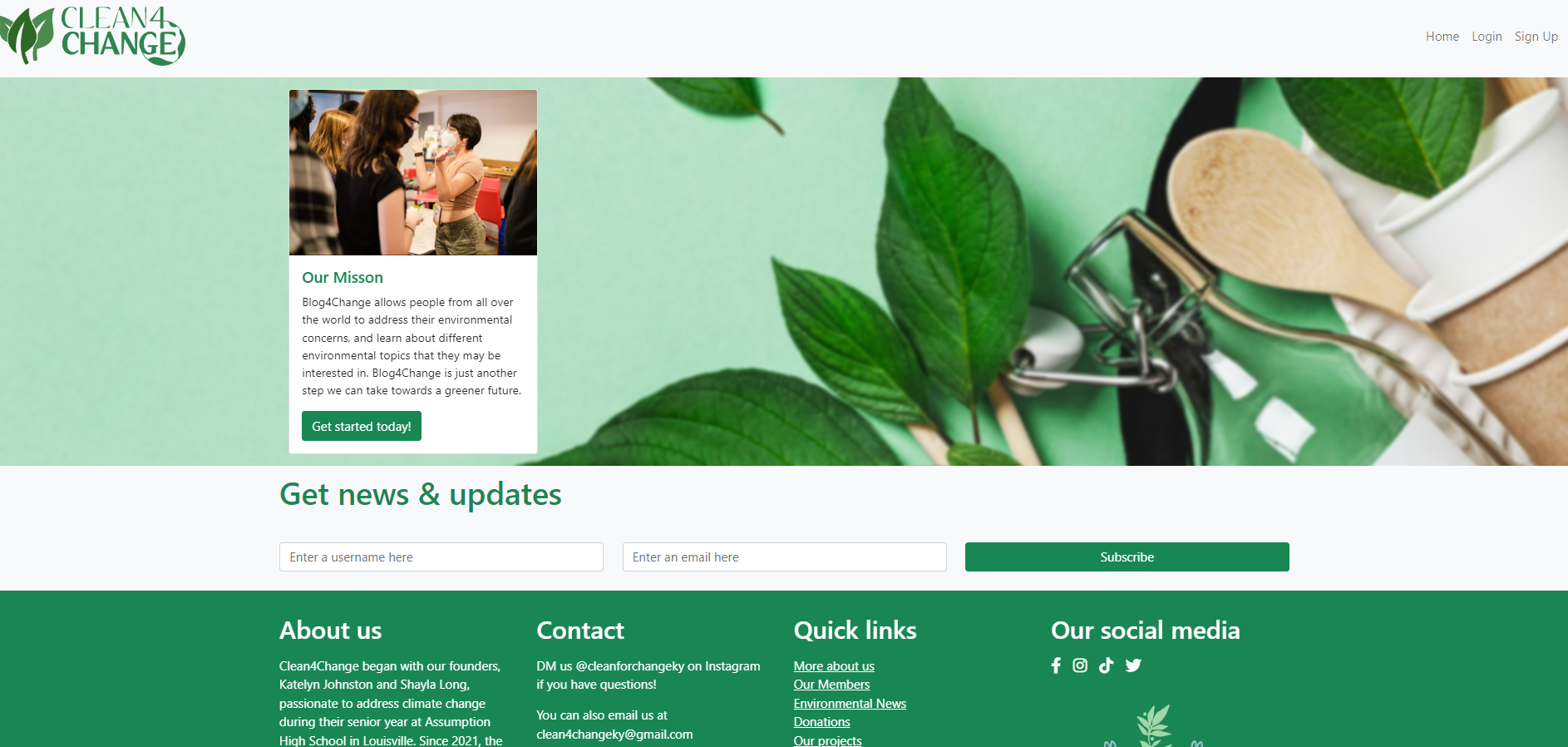 GitHub - Boorclark/Blog4Change