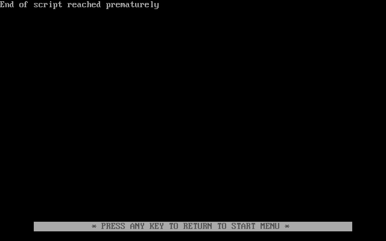 "End of script reached prematurely" · Issue #226 · schellingb/dosbox-pure · GitHub