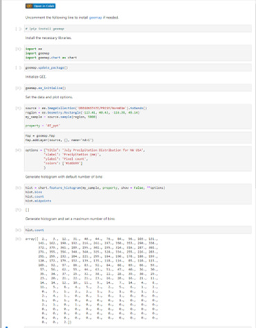 Extracting data from Geemap Chart Module · gee-community geemap · Discussion #1032 · GitHub