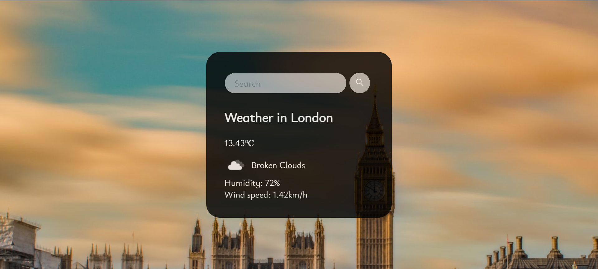 GitHub - KarenYu729/WeatherApp: Simple weather search based on OpenWeather