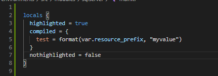null_resource trigger breaks highlighting · Issue #469 · hashicorp/vscode-terraform · GitHub