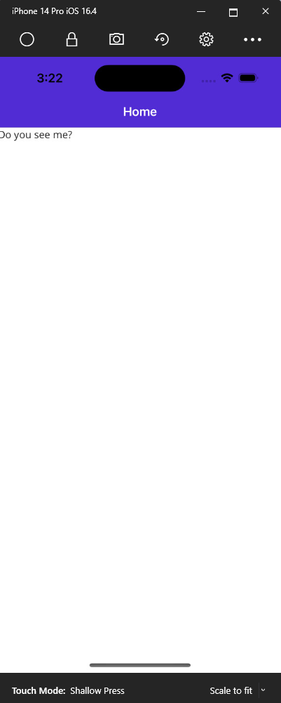 iOS does not display/update page content if ContentPages are not inside same directory as App ...
