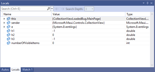 CollectionView on Android does not provide height, width, logical children once loaded, works ...