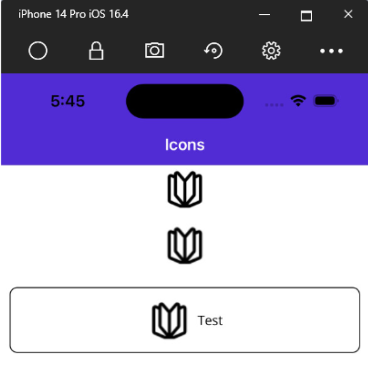 FontImageSource blurry on IOS in button and imagebutton · Issue #14728 · dotnet/maui · GitHub