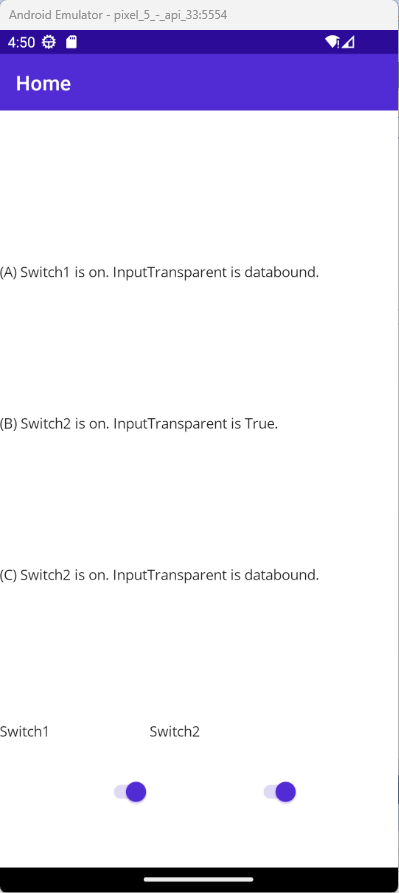 Android: InputTransparent adversely affects position or visibility of Labels. · Issue #15090 ...