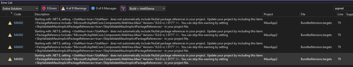 .NET MAUI Blazor project template misses out on the MAUI Blazor package ...