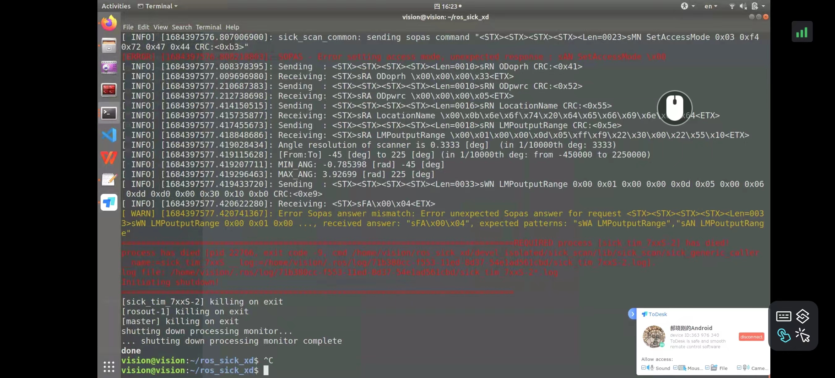 TiM781S login failure · Issue #170 · SICKAG/sick_scan_xd · GitHub