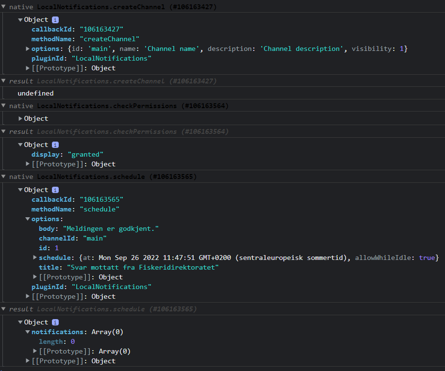 LocalNotifications - Notification not showing up in status bar (Android) · Issue #1196 · ionic ...