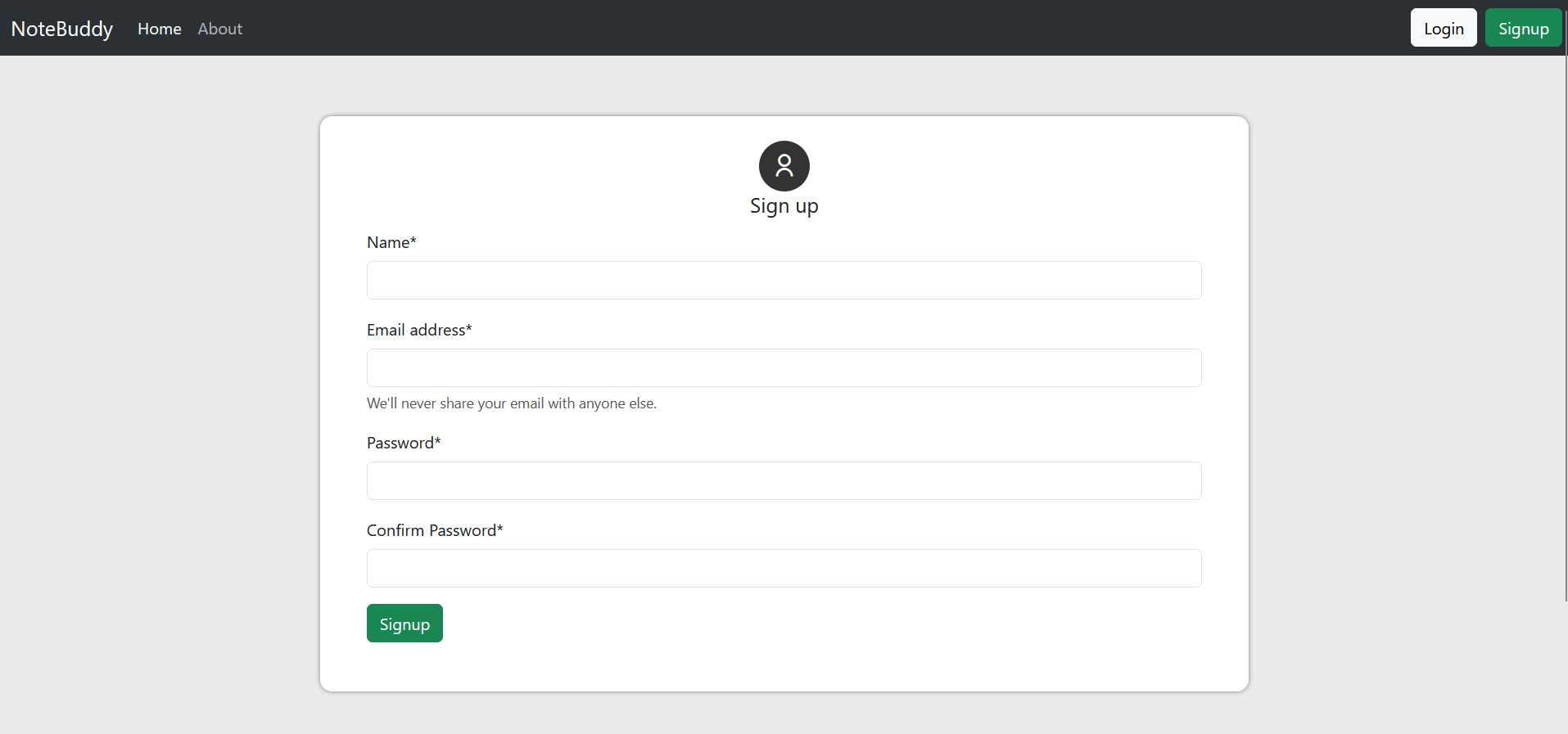 GitHub - AyushBathre2001/NoteBuddy: NoteBuddy is a MERN full stack application that allows you ...