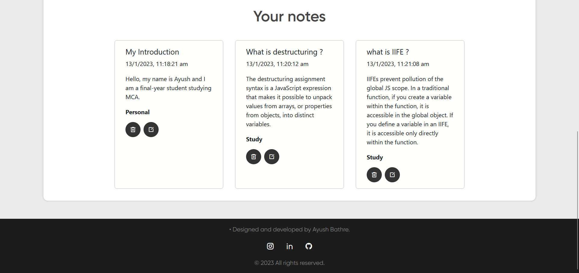 GitHub - AyushBathre2001/NoteBuddy: NoteBuddy is a MERN full stack application that allows you ...
