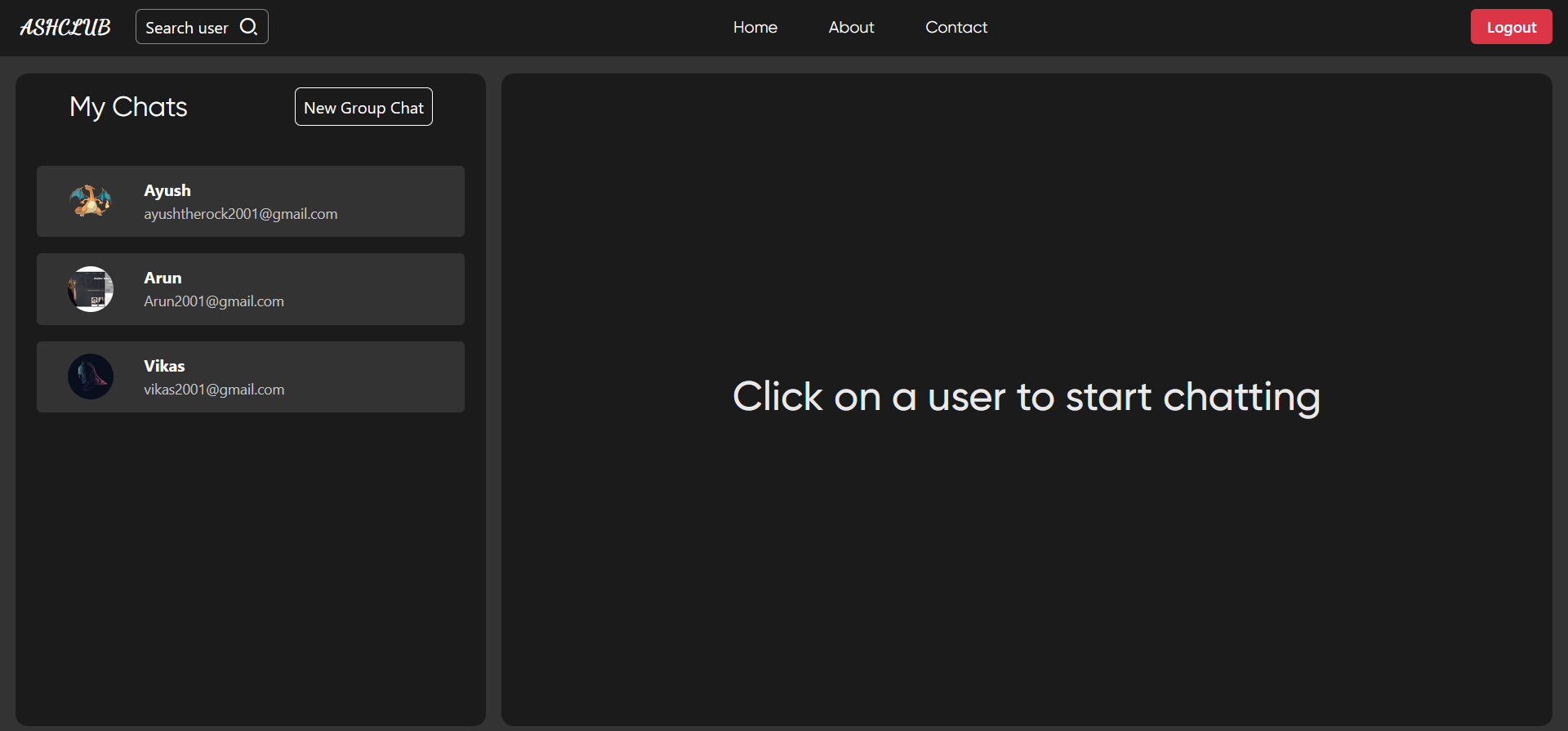 GitHub - AyushBathre2001/Messenger-App: A real time chat web application made using web sockets.