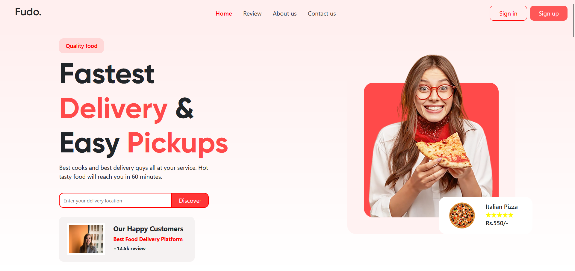 GitHub - AyushBathre2001/Food-order-application: Fudo is a food order ...