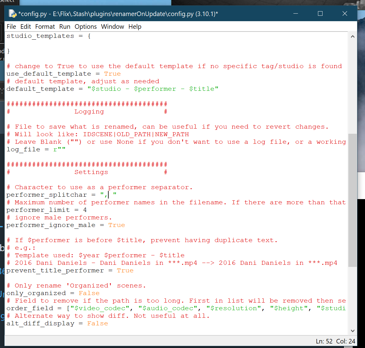 Cannot add comma as performer separator · Issue #35 · stashapp/CommunityScripts · GitHub